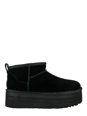 UGG Classic Ultra Mini Platform Boots - Black