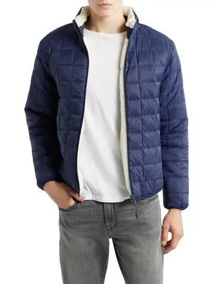 Taion Reversible Down Jacket - Navyivory