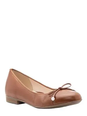 ARA Scout Ballet Flat - Cognac