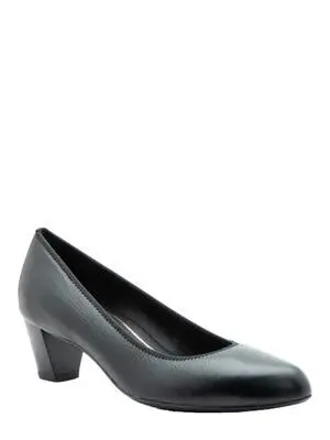 ARA Kelly Pump - Black Leather