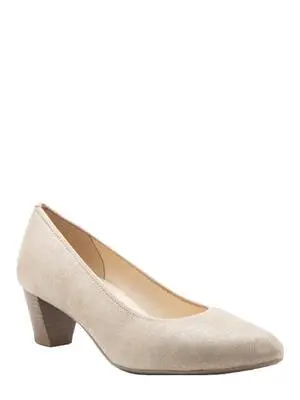 ARA Kelly Pump - Sand Suede