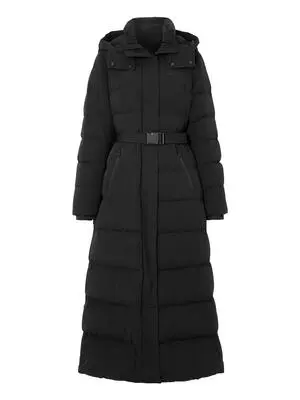 Mackage Net Sustain Calina-city Hooded Down Coat - Black