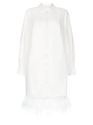Huishan Zhang Ibiza Shirtdress - White