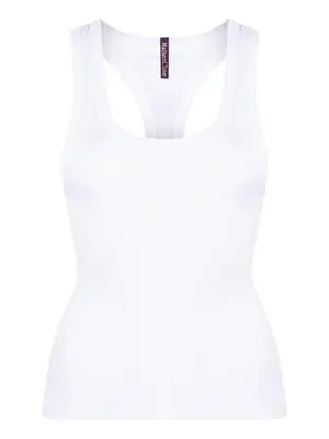 MAISON CLOSE Scoop-neck Top - White