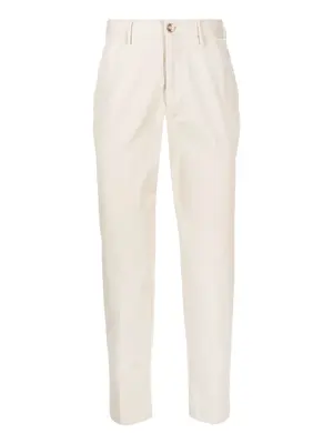 Incotex Tapered-leg Chino Trousers - Neutrals