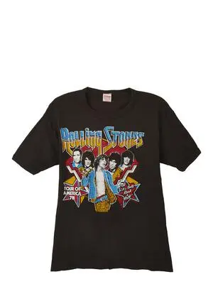 Vintage The Rolling Stones 1978 Tour T-shirt - Black