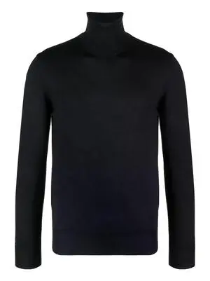 Altea Roll-neck Virgin Wool Jumper - Black
