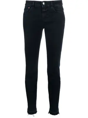 Closed Baker Mid-rise Skinny Jeans - Blue