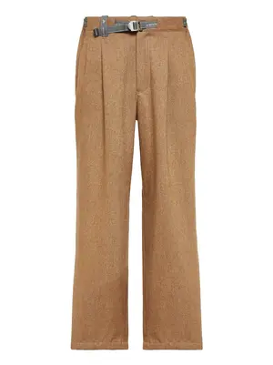 AND WANDER And Wander Re Wool Tweed Wide-Leg Pants