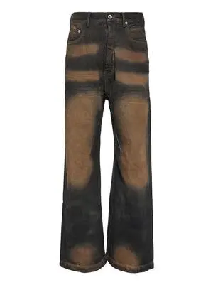 Rick Owens Geth Wide-leg Jeans - Brown