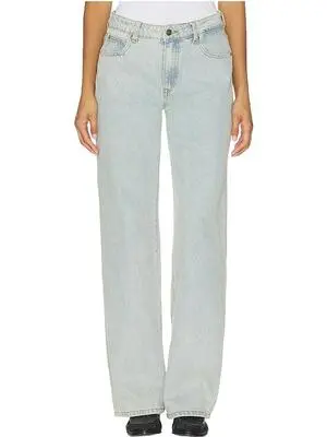 Lioness Top Model Jeans Blue Plaid - Light Denim