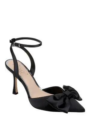Badgley Mischka Jewel Badgley Mischka Yanna Pointed Toe Pump Black