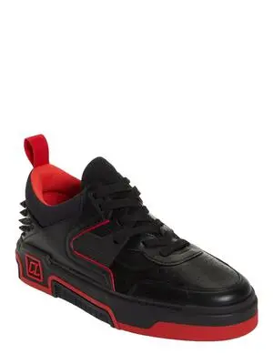 CHRISTIAN LOUBOUTIN Christian Louboutin Astroloubi Spike Sneakers H358 Black/loubi