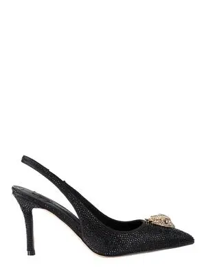 Kurt Geiger Embellished Belgravia Slingback Pumps - Black