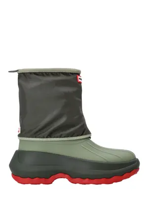 Kenzo X Hunter Logo-patch Boots - Green