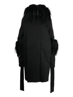 RICK OWENS Rick Owens Alice Gauntlet Down Coat