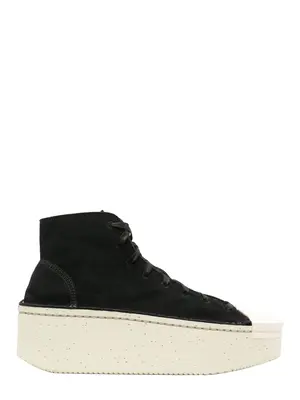 Y3 Y-3 Lace-Up Platform Sneakers