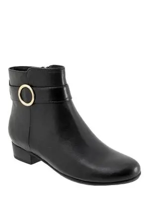 Trotters Trotters Melody Leather Bootie Black