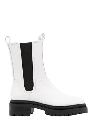 Senso Pandora Leather Boots - White