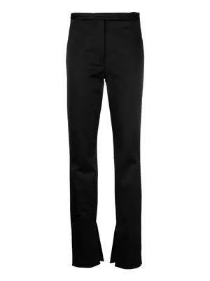 Alexander Wang Stretch-satin Tailored Legging - Black