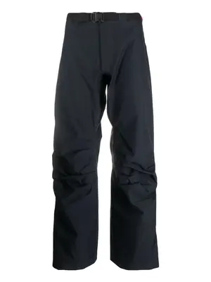 GR10K Titanus Arc Belted Trousers - Blue