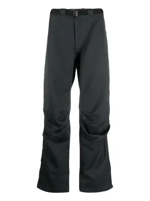 GR10K Titanus Arc Wool Trousers - Grey