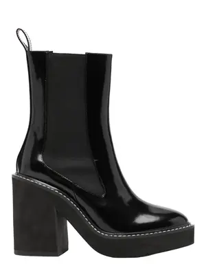 Senso Harper Ii 100mm Leather Boots - Black