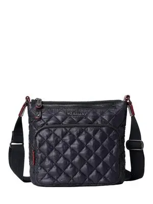 Mz Wallace Metro Scout Deluxe Crossbody Bag - Black