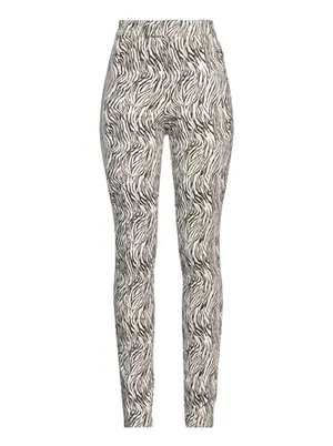 Isabel Marant Zebra Striped Pants - White