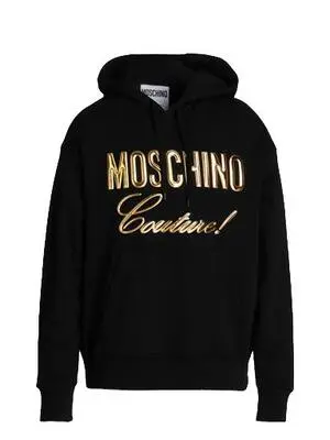 Moschino Cotton Couture Sweatshirt Black