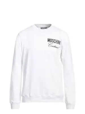 Moschino Cotton Sweatshirt - White