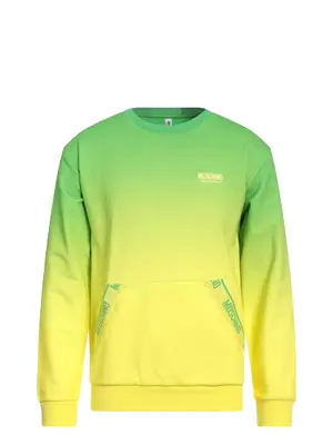 Moschino Sweatshirt In Cotton And Elastane Green