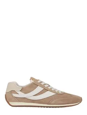 Vince Vince Oasis Leather Sneakers Camel Tan/foam White