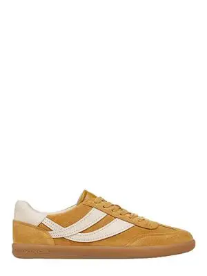 Vince Vince Oasis Leather Sneakers Golden Desert