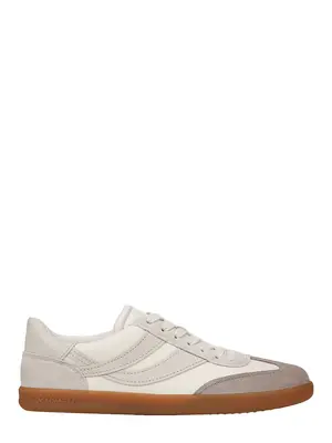 Vince Vince Oasis Leather Sneakers Milk/horchata