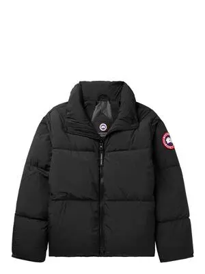 Canada Goose Quilted Enduraluxe Hooded Down Jacket - Black