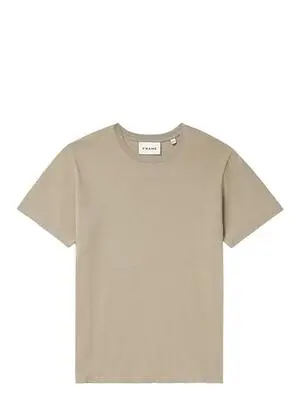 FRAME Cotton-jersey T-shirt - Neutrals