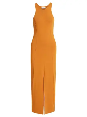 Nanushka Elia Stretch-knit Maxi Dress - Orange