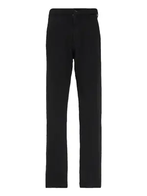 Comme Des Garçons Wool-blend Straight Pants - Black