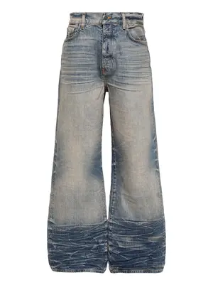 Amiri Baggy Wide-leg Jeans - Blue