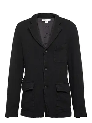 Comme Des Garçons Wool-blend Jacket - Black