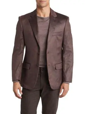 DANIEL HECHTER Norris Faux Suede Sport Coat - Tobacco