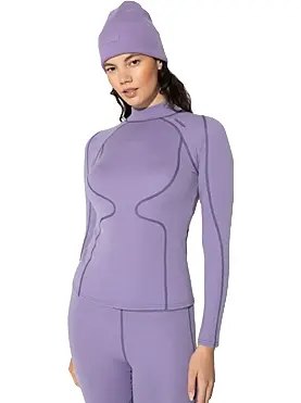 HALFDAYS Fay Merino Wool Top Disco