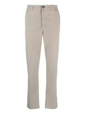 Woolrich Tailored Stretch-cotton Twill Trousers - Neutrals