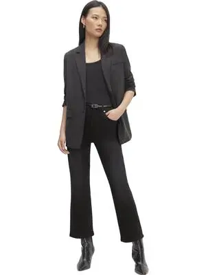 Everlane The Kick Bootcut Jean Faded Black
