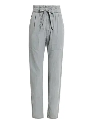MARANT ETOILE Muardo High-rise Tapered Jeans - Gray