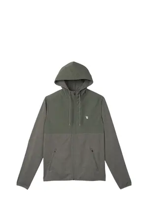Vuori Vuori Sunday Element Hooded Jacket Dusty Pine Heather