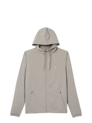 Vuori Vuori Sunday Element Hooded Jacket Mocha Heather