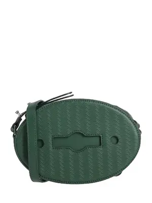 ZANELLATO Leather Cross-Body Bag Dark Green