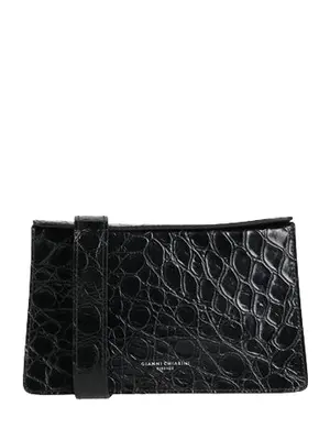 GIANNI CHIARINI Leather Cross-Body Bag Black